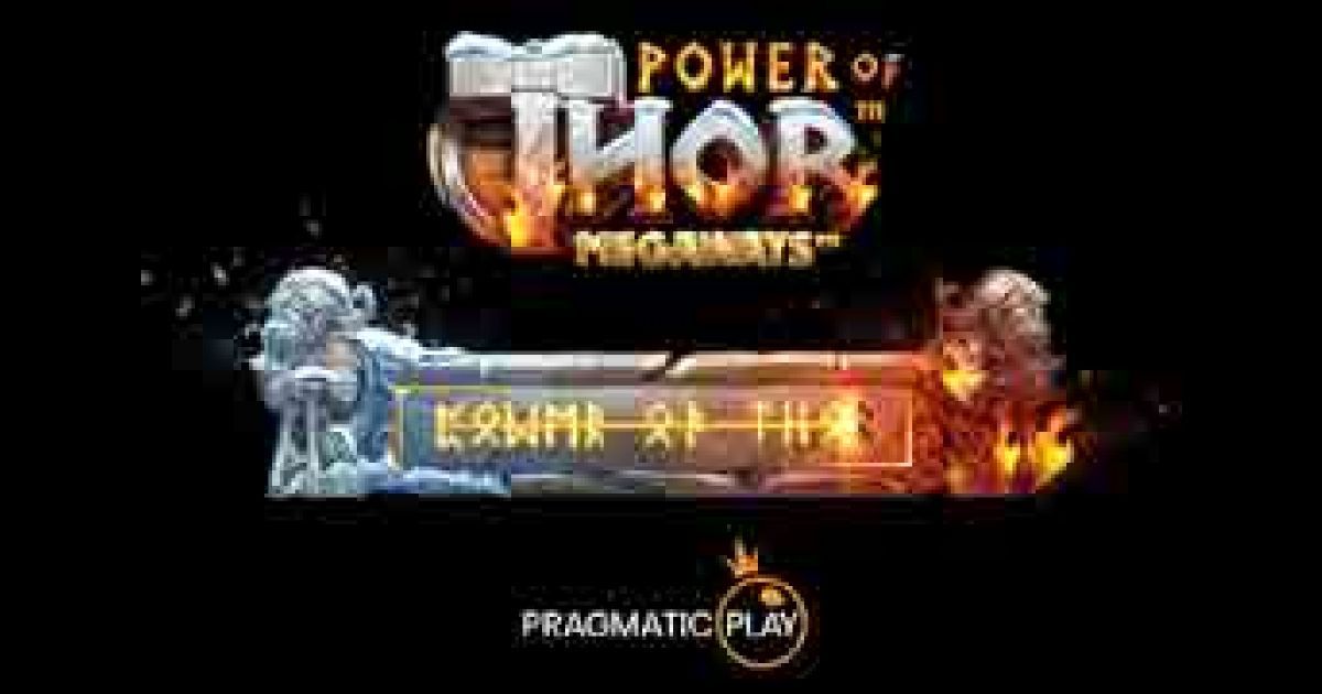 Power of Thor Megaways-free game ᐈ RTP, strategy and bonuses